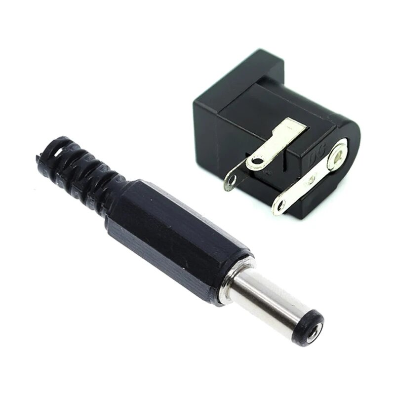 Набор из 10 штук черных разъемов DC-005 Si Tai&SH 5Pair Connector