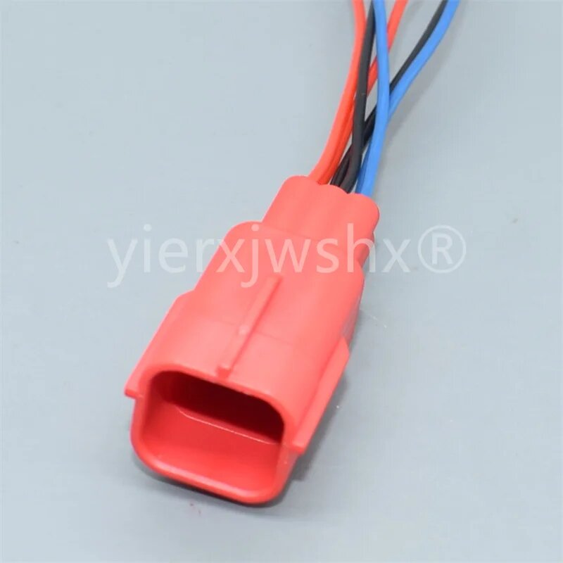 Разъем OBD мотоцикла Honda Yamaha, 6 контактов, красный