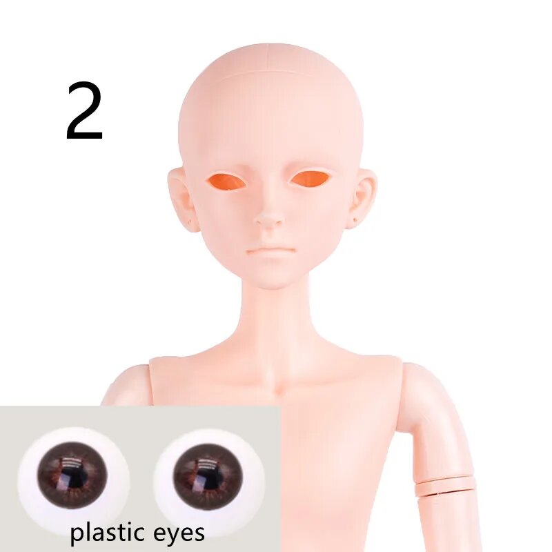 Мужская кукла BJD 60 см, пластиковая 2, head (A)