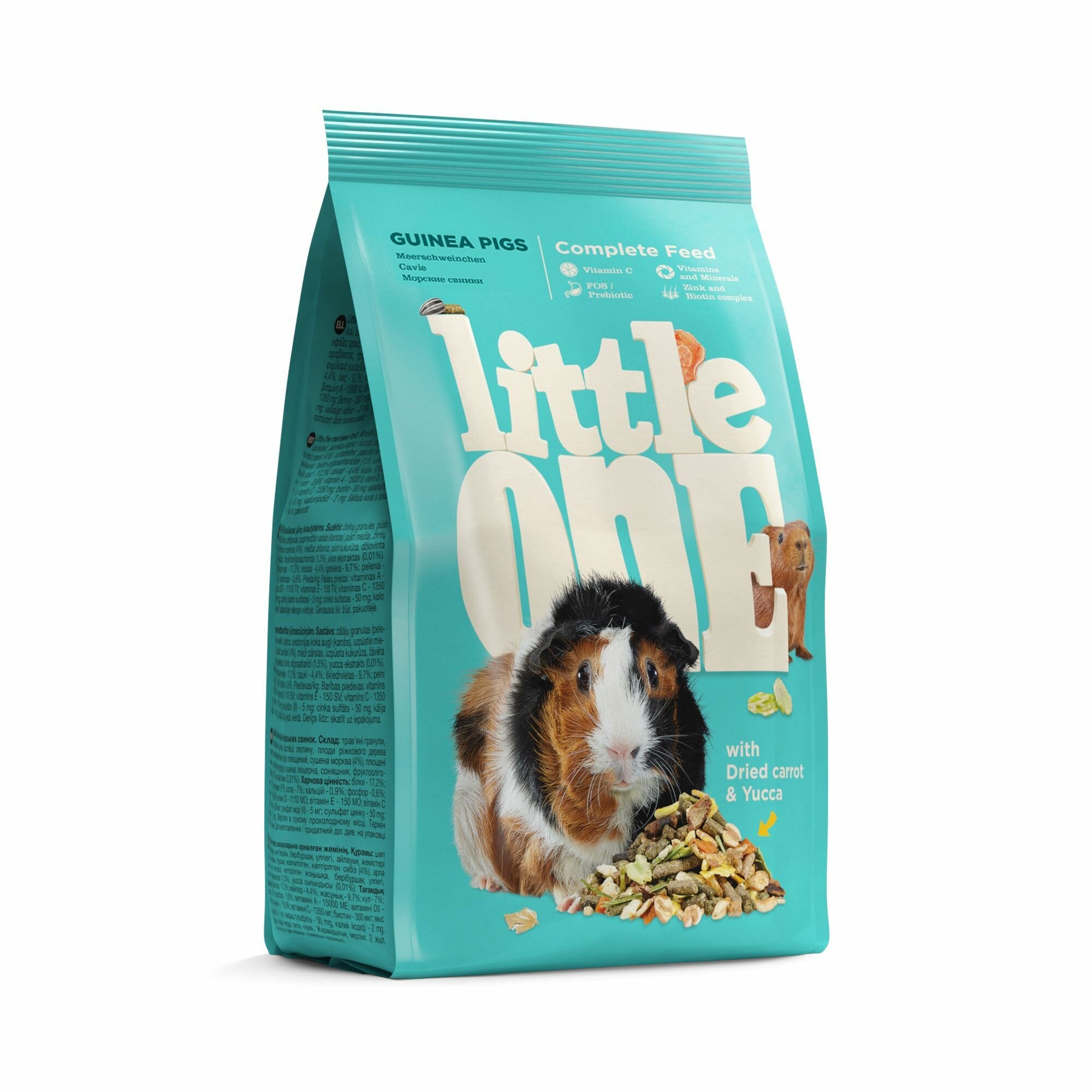 Little One Корм для морских свинок, с повышенным количеством витамина С, 900 г