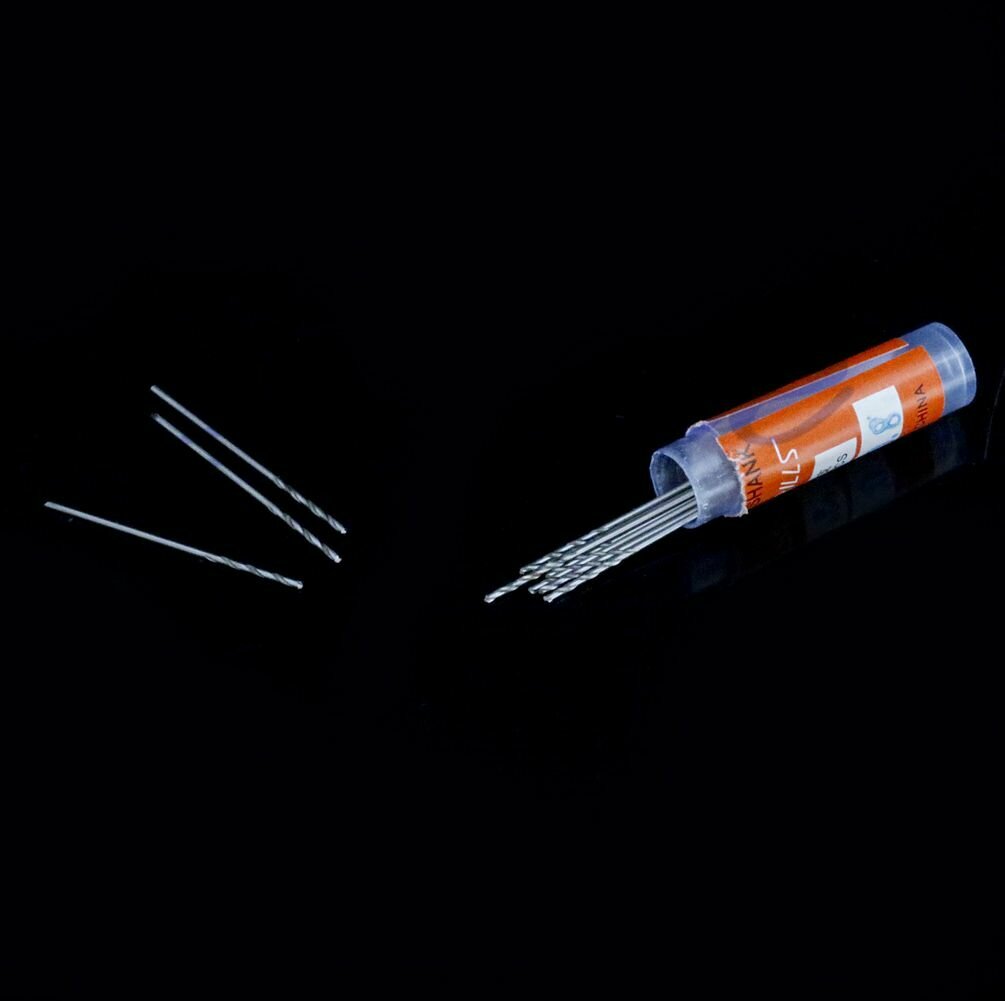 10 шт. Микро сверла HSS 0.8 мм