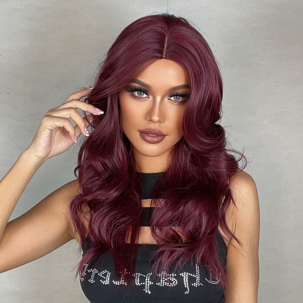 Женский парик длинные вьющиеся волосы 24"