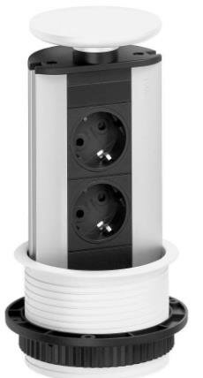 Встраиваемая розетка EVOline® Port Standart Белая