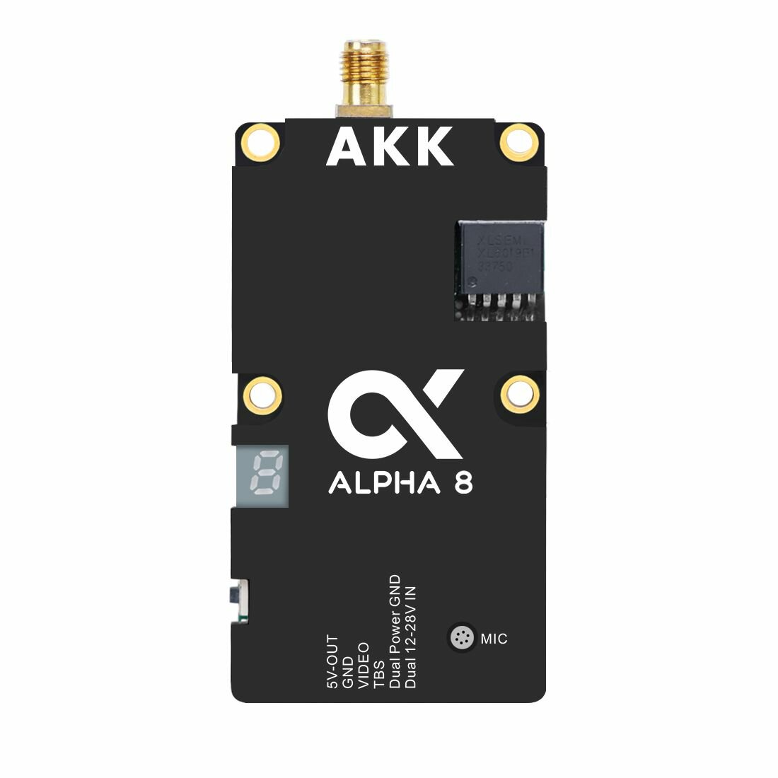 5.8GHz 8W 80CH VTX передатчик AKK Alpha 8