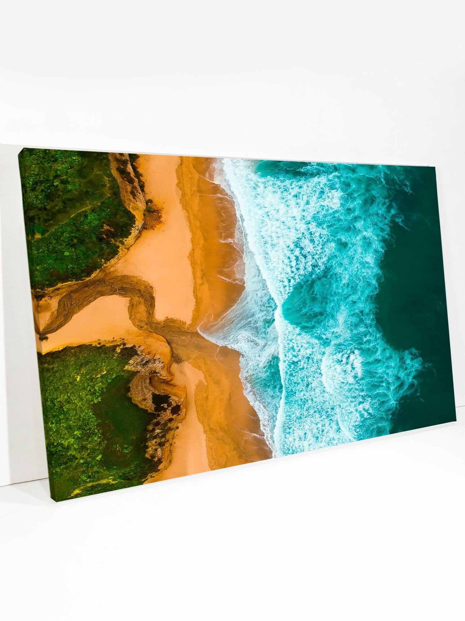 Картина Лазурный берег моря, природа на холсте 40х60см