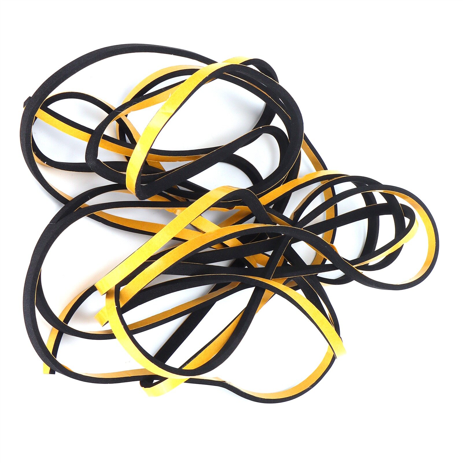 Черная пенная уплотнительная полоса для звукоизоляции раздвижных окон, ударопрочный буферный блок, погодоустойчивый, шумоподавляющий