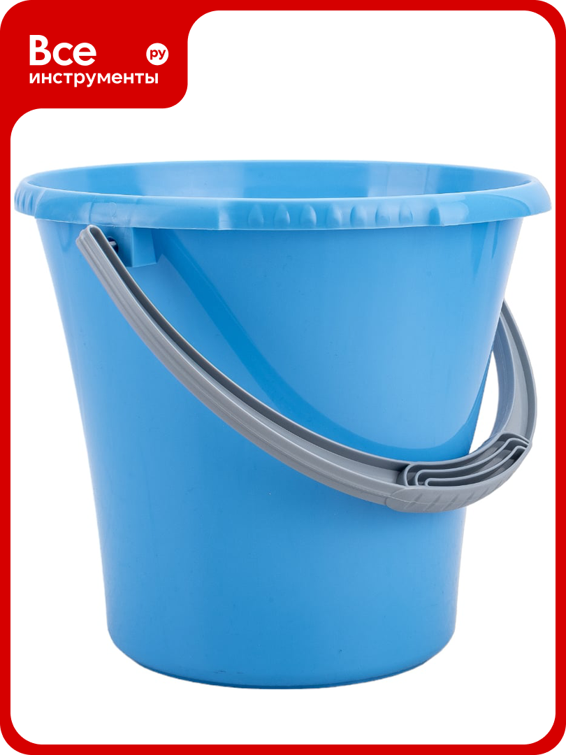 Ведро Martika Либерти 7 л, голубое С603ГОЛ, Ведро отличает удобная форма и привлекательный
