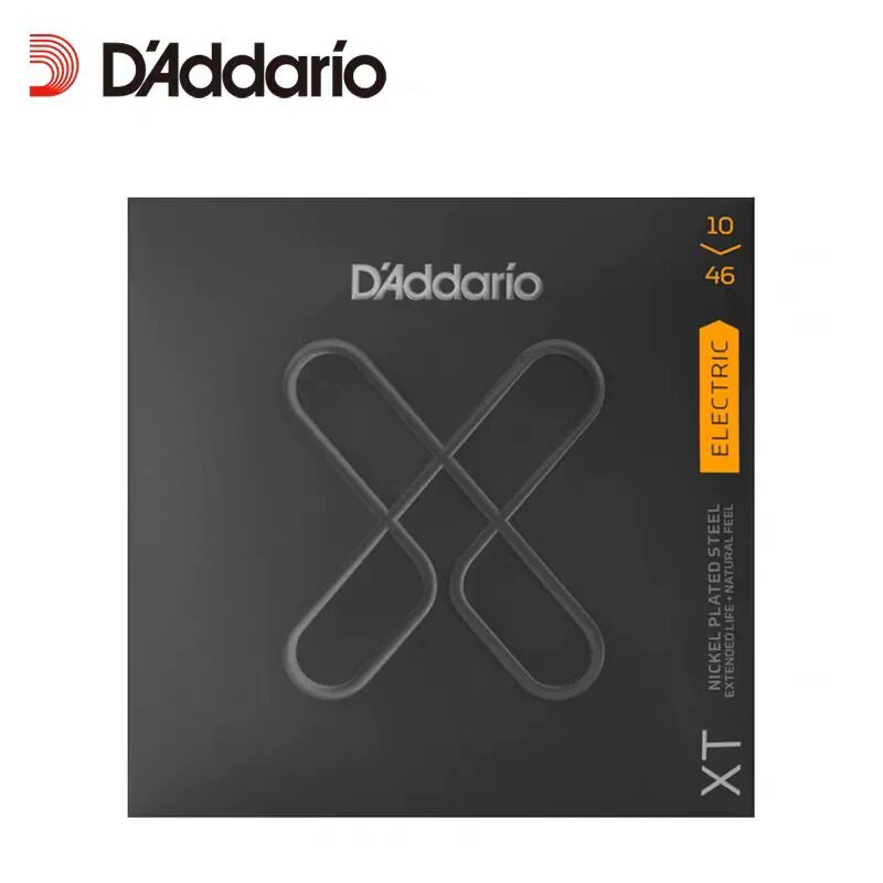 Электрические гитарные струны D'Addario XTE1046 Покрытые никелем, стандартный калибр, защита от ржавчины
