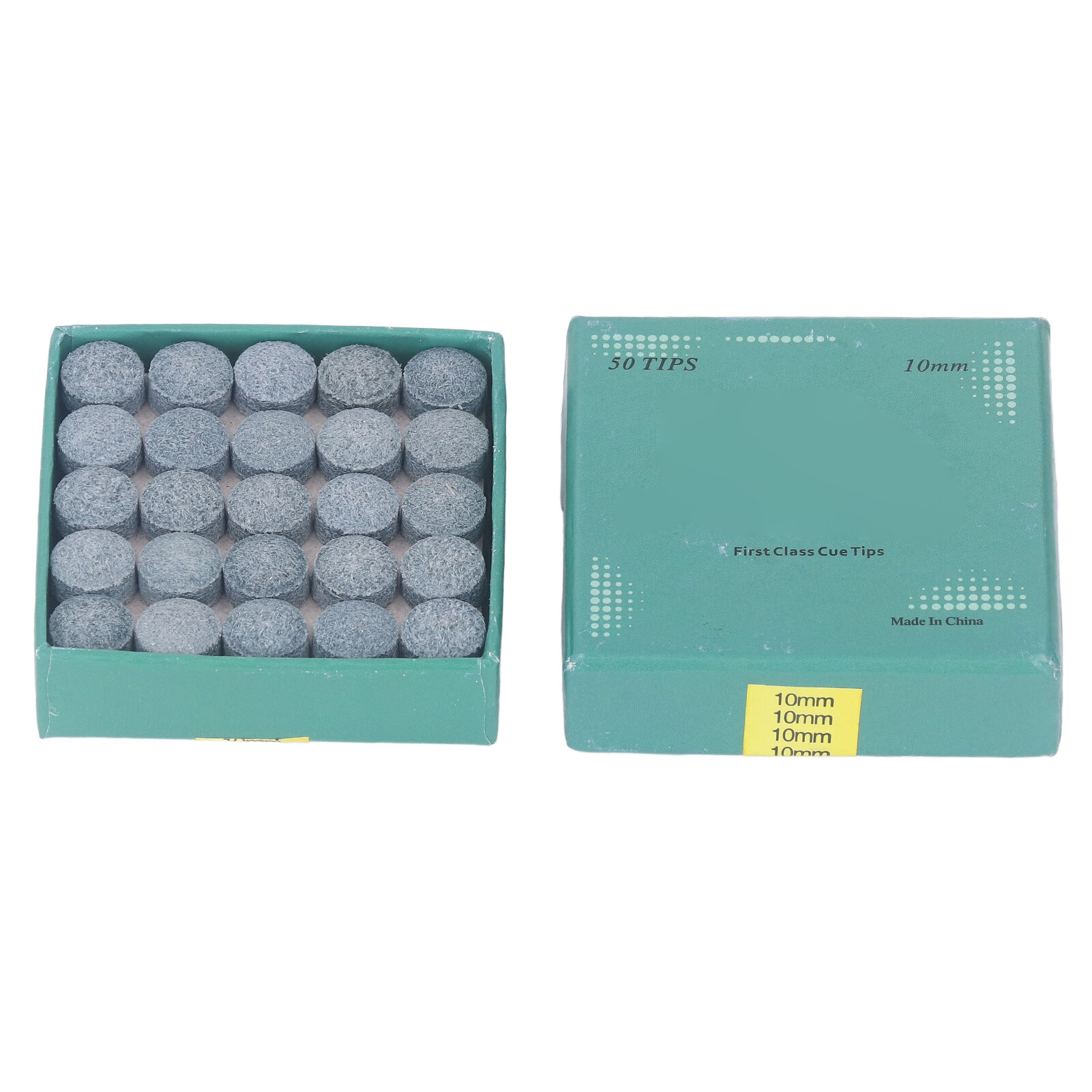 50 шт. полиуретановых наконечников для бильярдных киев, сменные наконечники для киев и аксессуаров для снукера, 10 мм/0,39 дюйма