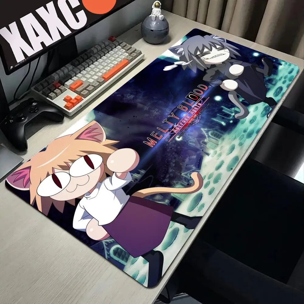 Neco-arc геймерский шкаф, аксессуары для игр, резиновая клавиатура, офисные столы, компьютерный Настольный коврик, коврик для мыши