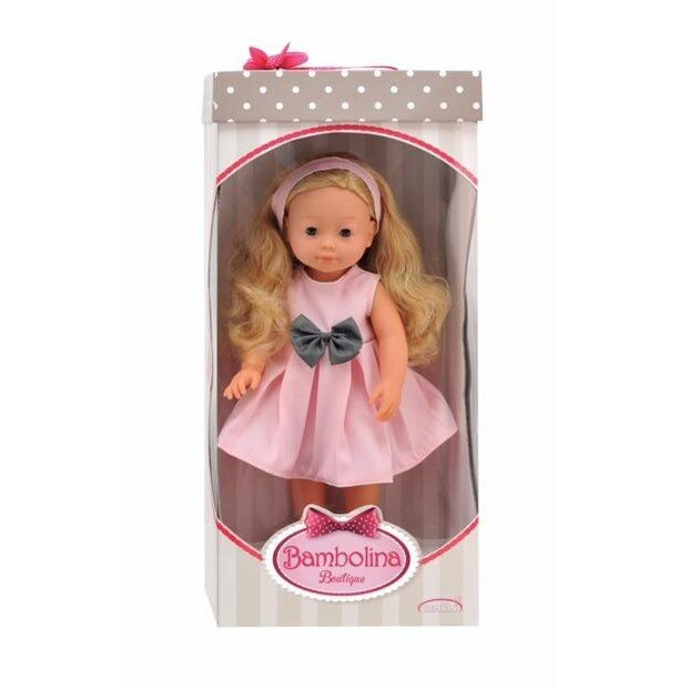 Dimian Кукла Bambina Boutique в розовом платье, 40 см (BD1600-M37/розовое)