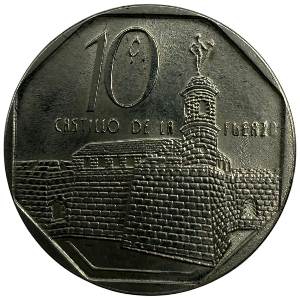 Куба 10 сентаво 2009 г.