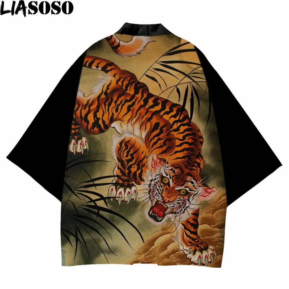 Лиасосо Женское кимоно в китайском стиле XXL, 1