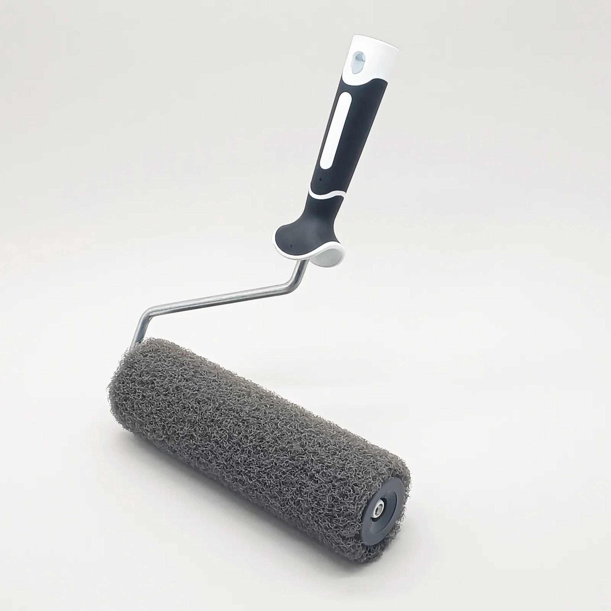 Валик из нейлона с рукояткой для шпаклевки стен Friess, 230 мм, бюгель 8 мм