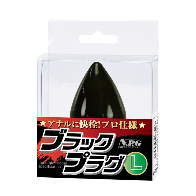 Анальная пробка Black Plug NP L-size