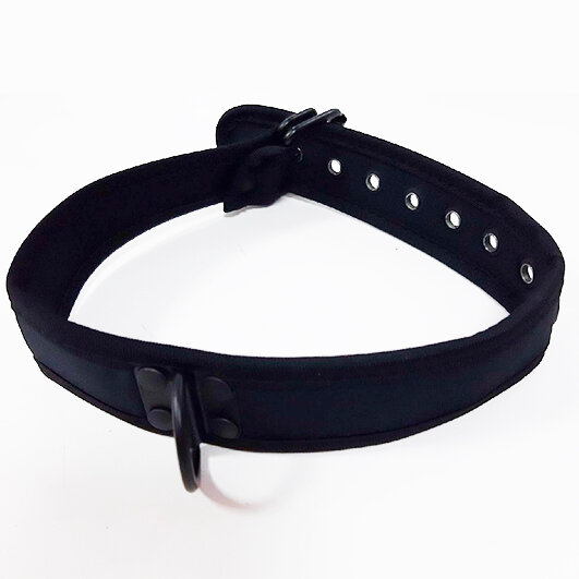 Ошейник БДСМ черный