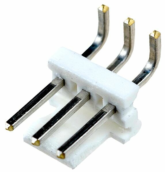 MTA-156 вилка на плату 3 контакта 3.96мм ответн 770849-5