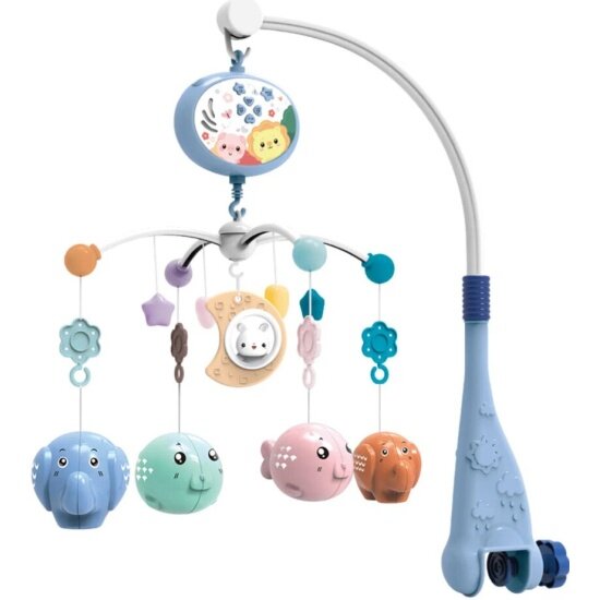Мобиль Guyu Toys 370000006 Пони с пультом голубой