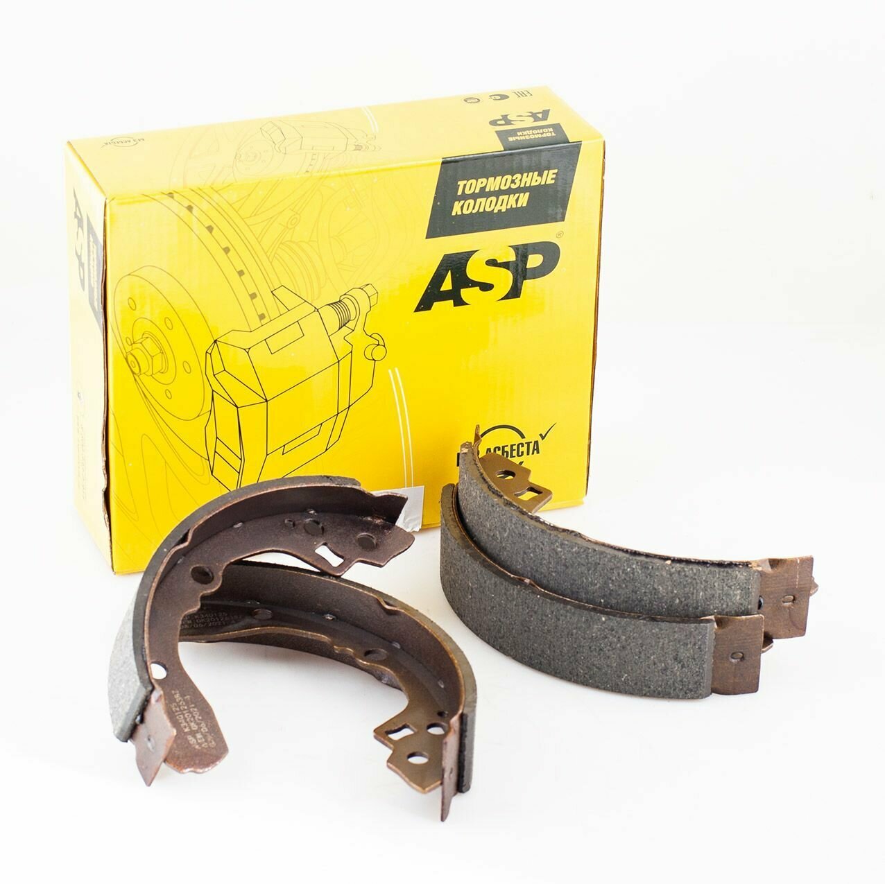 Колодки тормозные барабанные ASP арт. k340125