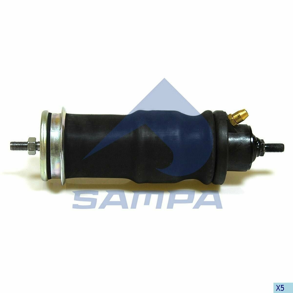 Амортизатор кабины с пневморессорой Scania (1435859+1476415) 040.176-01 SAMPA