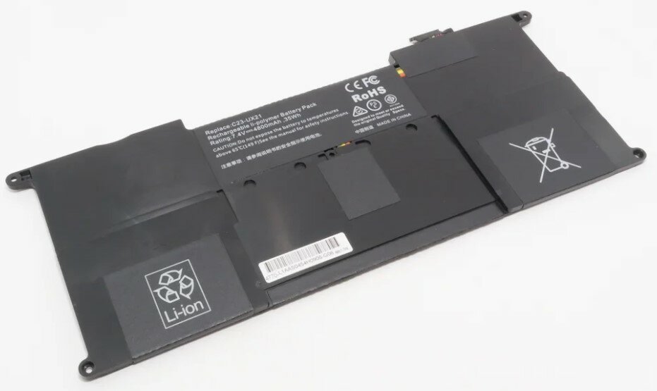 Аккумулятор для Asus C23-UX21 7.4V (4500mAh)