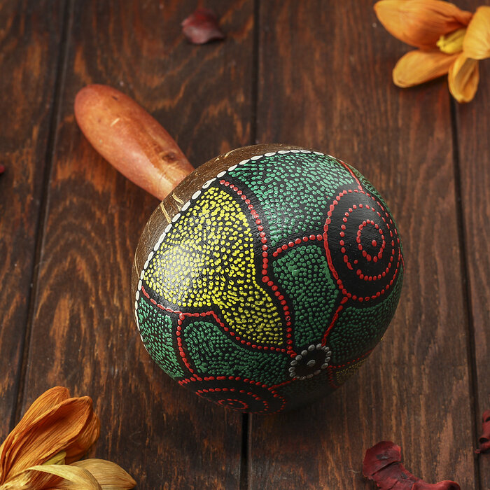 Музыкальный инструмент "Маракас" 22х9х9 см