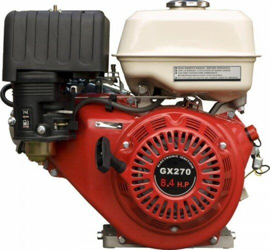 Бензиновый двигатель GROST GX 270 8,4 л. с. (вал 25 мм шпонка) [104482]