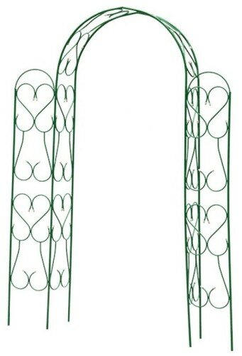 Арка садовая GRINDA ампир декоративная разборная, 240х120х36см 422253