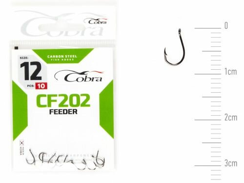 Крючки Cobra FEEDER CF202 размер 012 10шт.