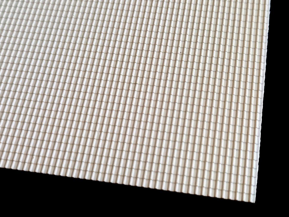 Объемная текстура металлочерепицы, ABS-пластик, (длина 430 мм, ширина 300 мм)