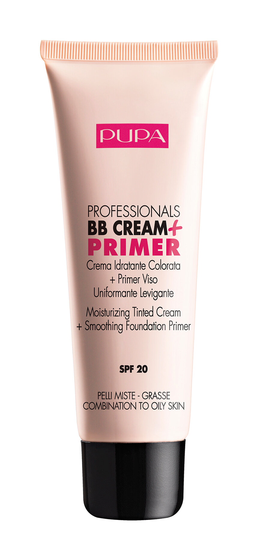 PUPA Professionals BB Cream+Primer BB Крем+основа для комбинированной и жирной кожи, 50 мл, 002