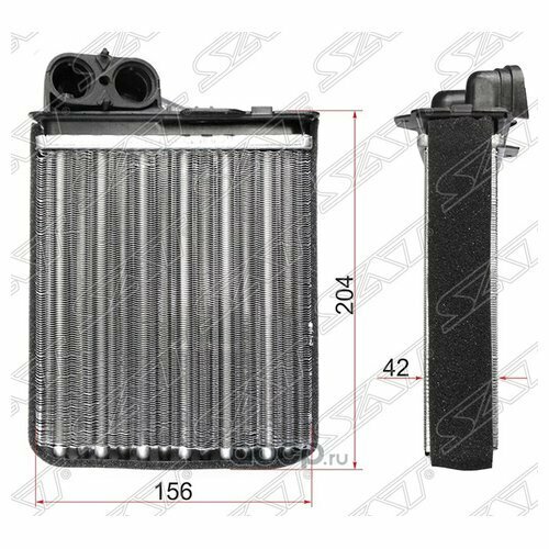 Радиатор отопителя Sat STDC01395A0