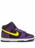 Кроссовки NIKE Dunk High Lakers, размер 11.5 US, черный