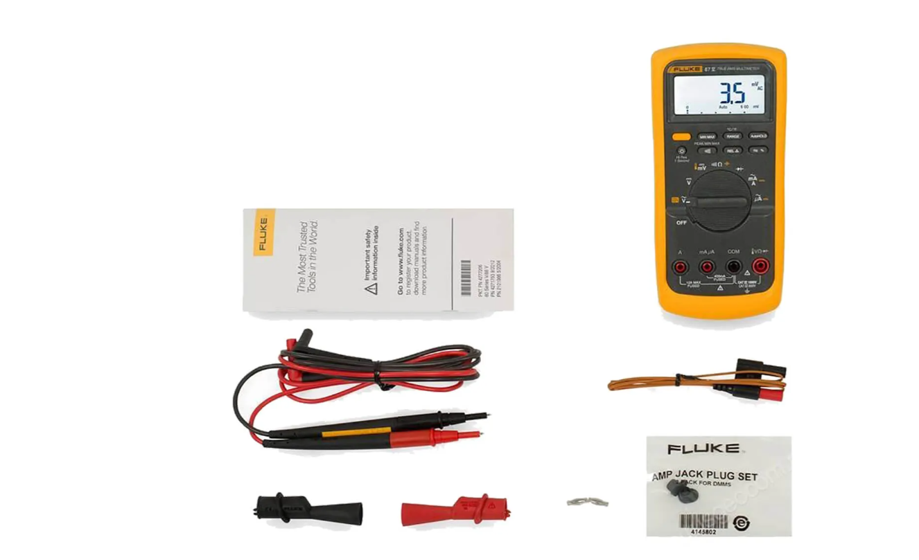 Цифровой мультиметр Fluke 87V, True RMS, промышленный, автоматический выбор диапазона