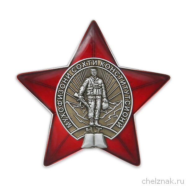 Знак «Муҳофизони сохти конститутсионӣ (Защитнику конституционного строя РТ)»