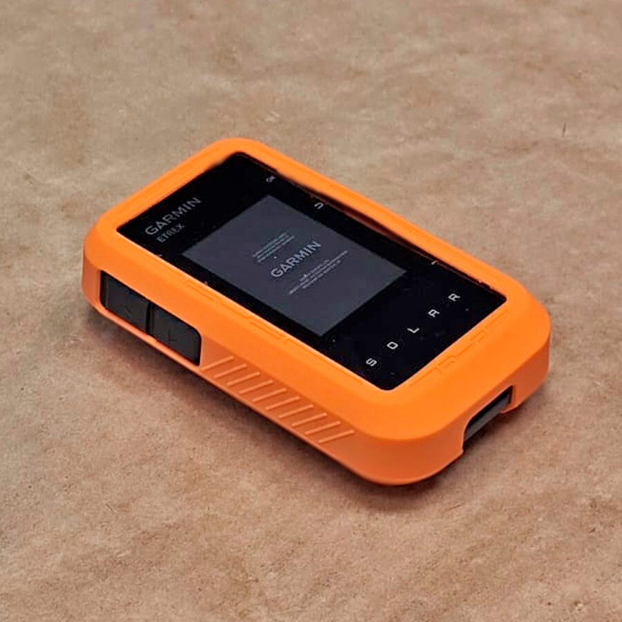 Чехол для Garmin eTrex Solar силикон (Морковный)