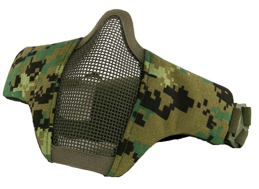 Маска для страйкбола Kingrin с регулирующимся ремнем aor2