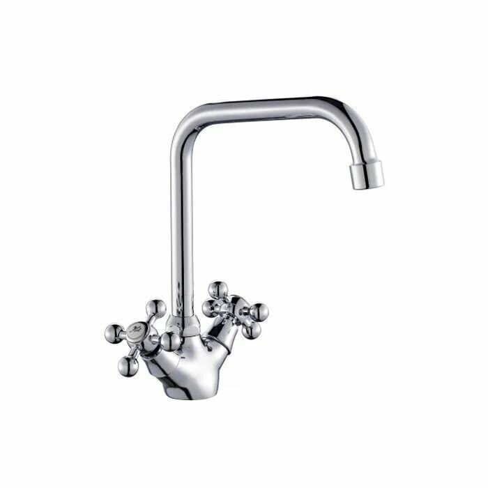 Смеситель для кухни с высоким поворотным изливом V-1213