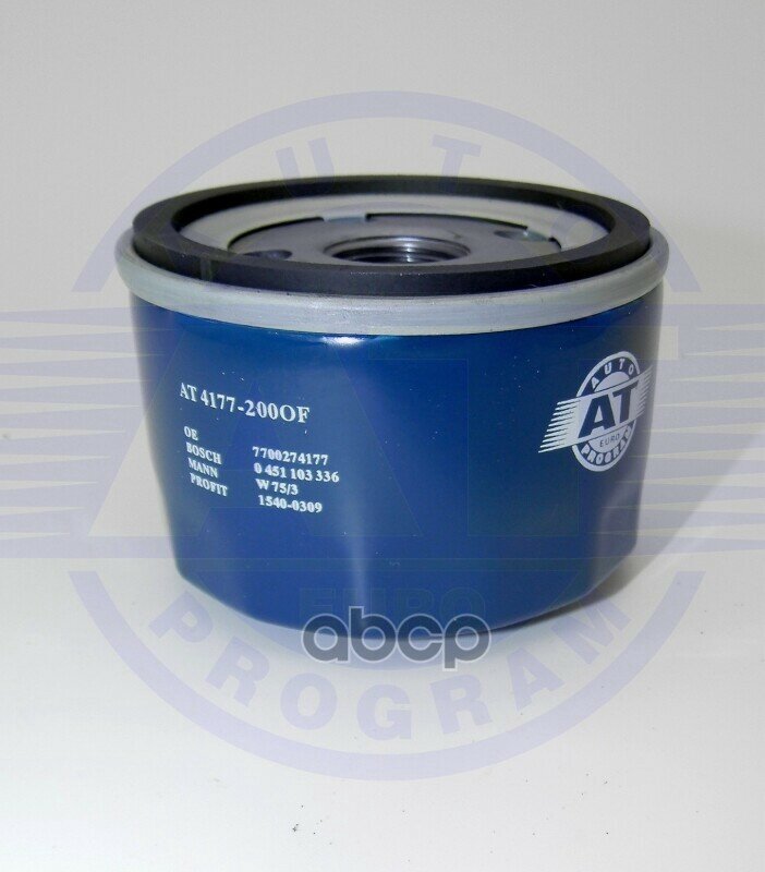 Фильтр масляный_LADA LARGUS 12-, DACIA/RENAULT LOGAN 04- 1.4/1.6, RENAULT 9, 19, 21, KANGOO, CLIO, M Auto Technologies Group .