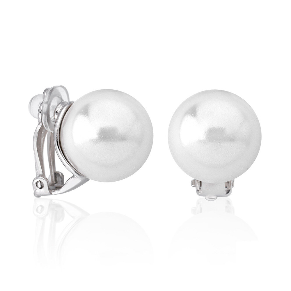 Серьги, серебро, 925 проба, родирование, жемчуг