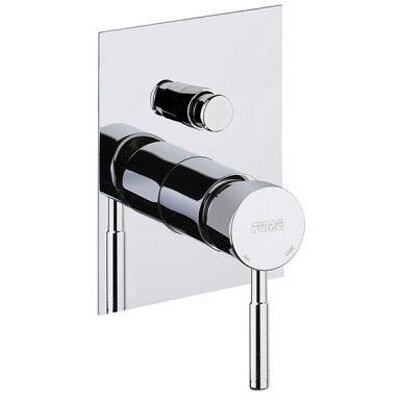 Смеситель однорычажный встраиваемый Fiore (Фиоре) Xenon для душа на 2 потребителя, золото, 44OO7517