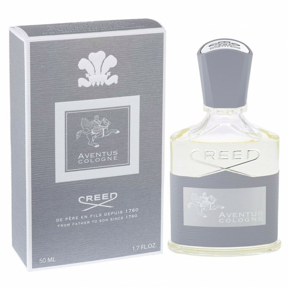 Creed Одеколон Aventus Cologne, мужской, древесный, цветочный, 50 мл