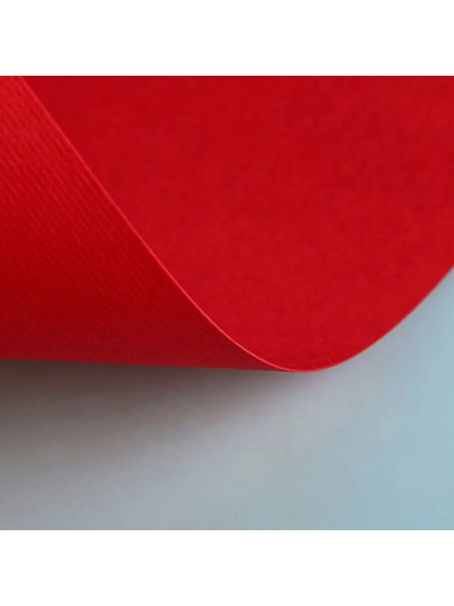 Бумага картон для творчества 1 л, А2+, 500х700 мм, красный