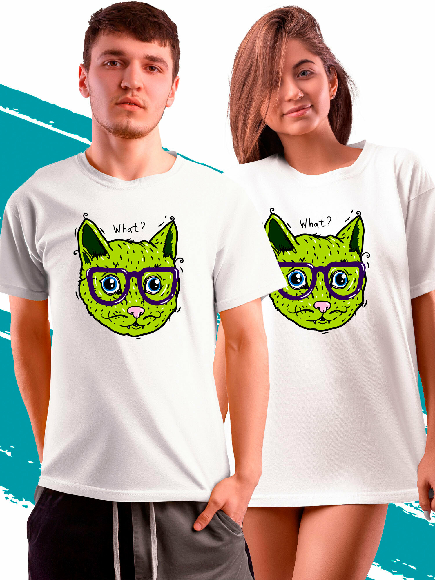 Футболка с котом