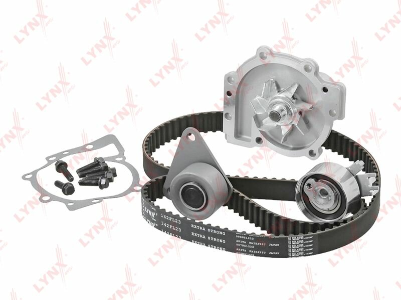 LYNXauto Комплект ремня ГРМ с водяным насосом для VOLVO S40/S60/XC70/XC90 2.0-2.5T 02-
