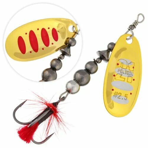 Блесна вращающиеся Pontoon 21 Ball Concept №2.5 6,5гр. #BT01-054