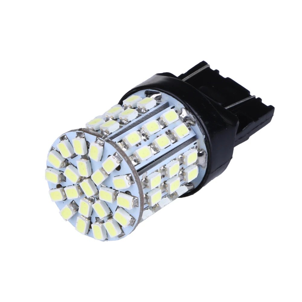 2 шт. T20 W21W 7443 7440 светодиодный 64-SMD 1206 задний стоп-сигнал лампа белый сигнальный светильник автомобильные детали инструмент