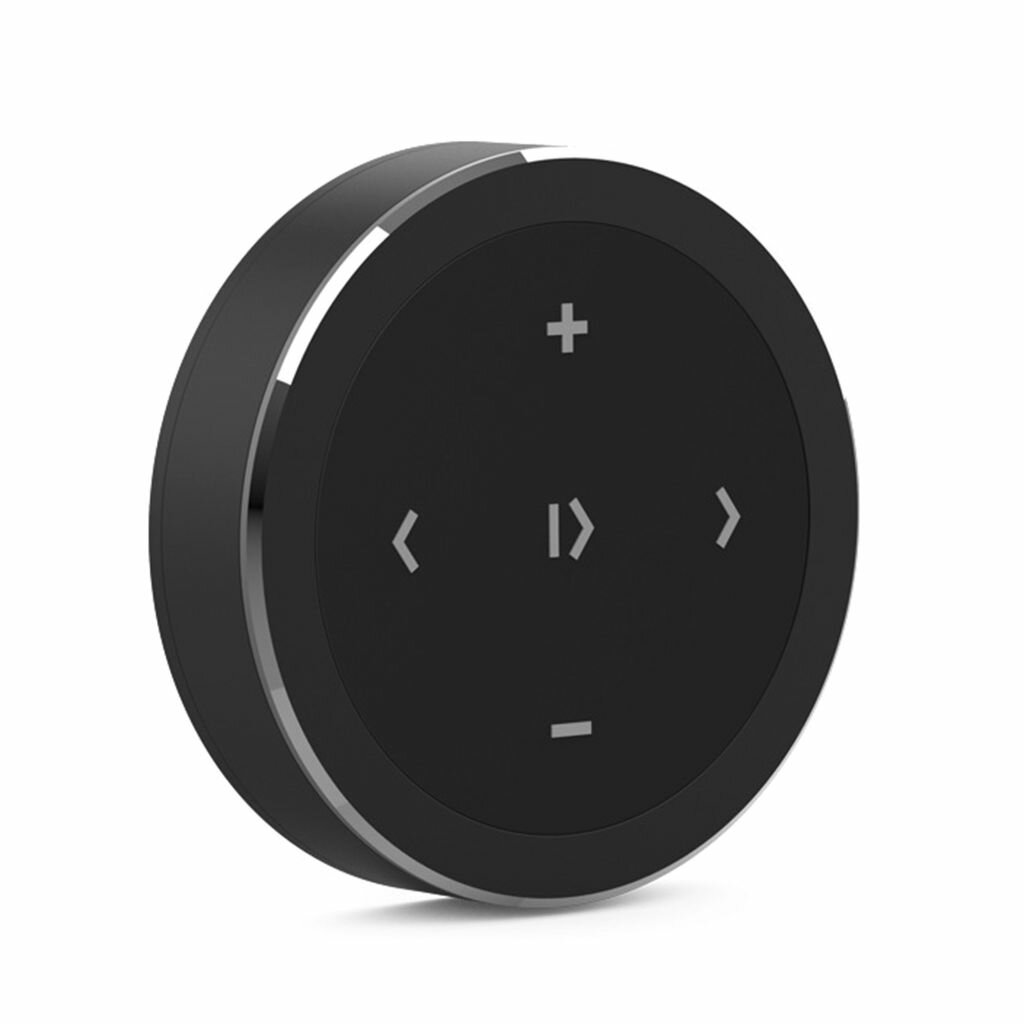 Автомобильный пульт дистанционного управления Bluetooth беспроводной автомобильный контроллер рулевого колеса Bluetooth-черный