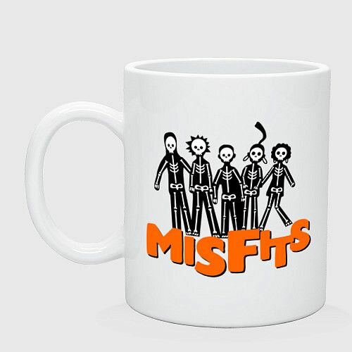 Misfits Skeletons Керамическая кружка