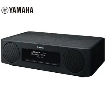 CD-плеер с динамиком Yamaha TSX-B237 Bluetooth, беспроводная зарядка, воспроизведение по USB, черный